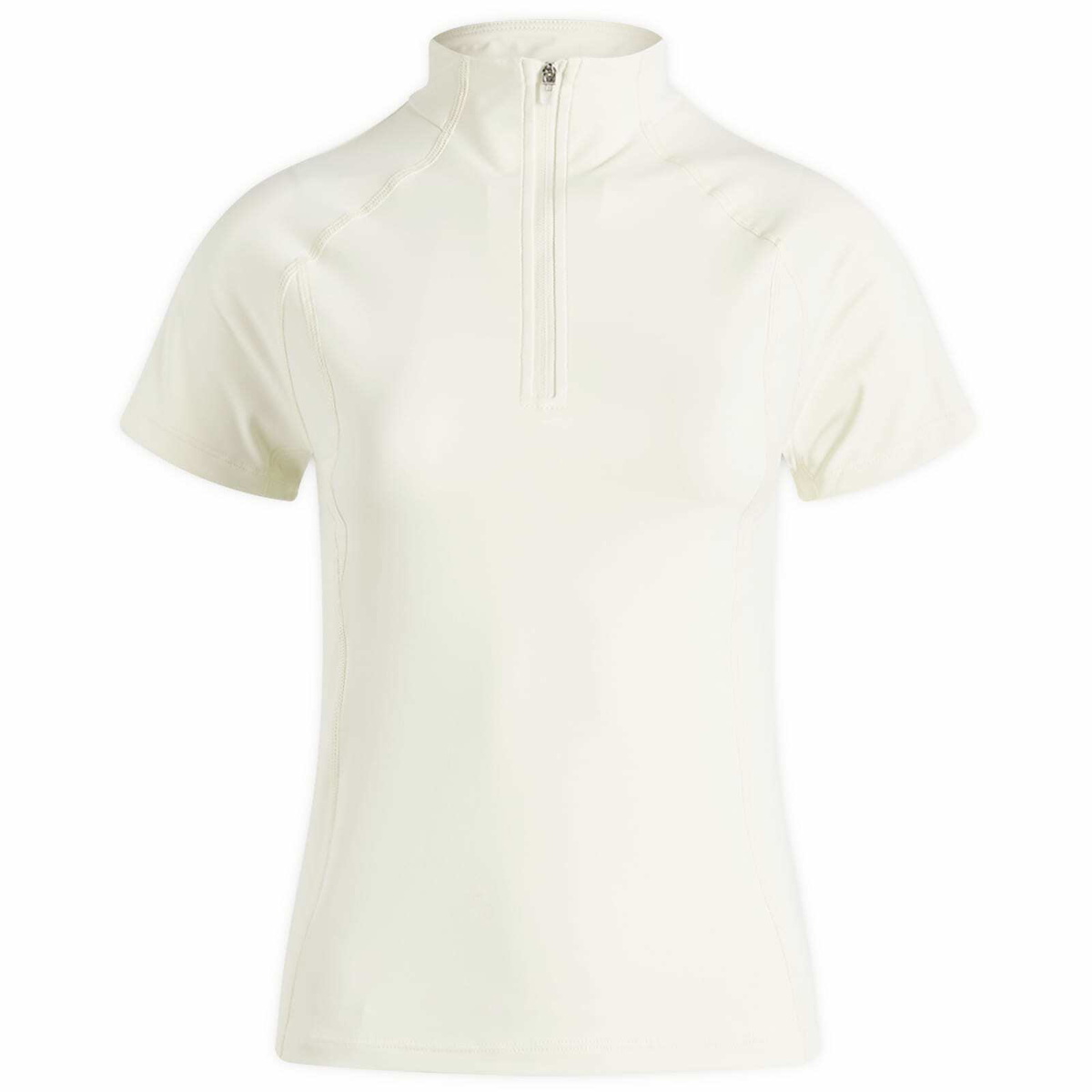 Adanola Women's Ultimate Quarter Zip Top in White Adanola