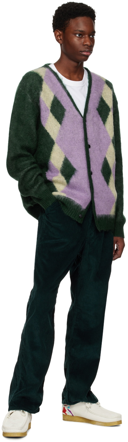 NEEDLES Green Diamond Cardigan Needles