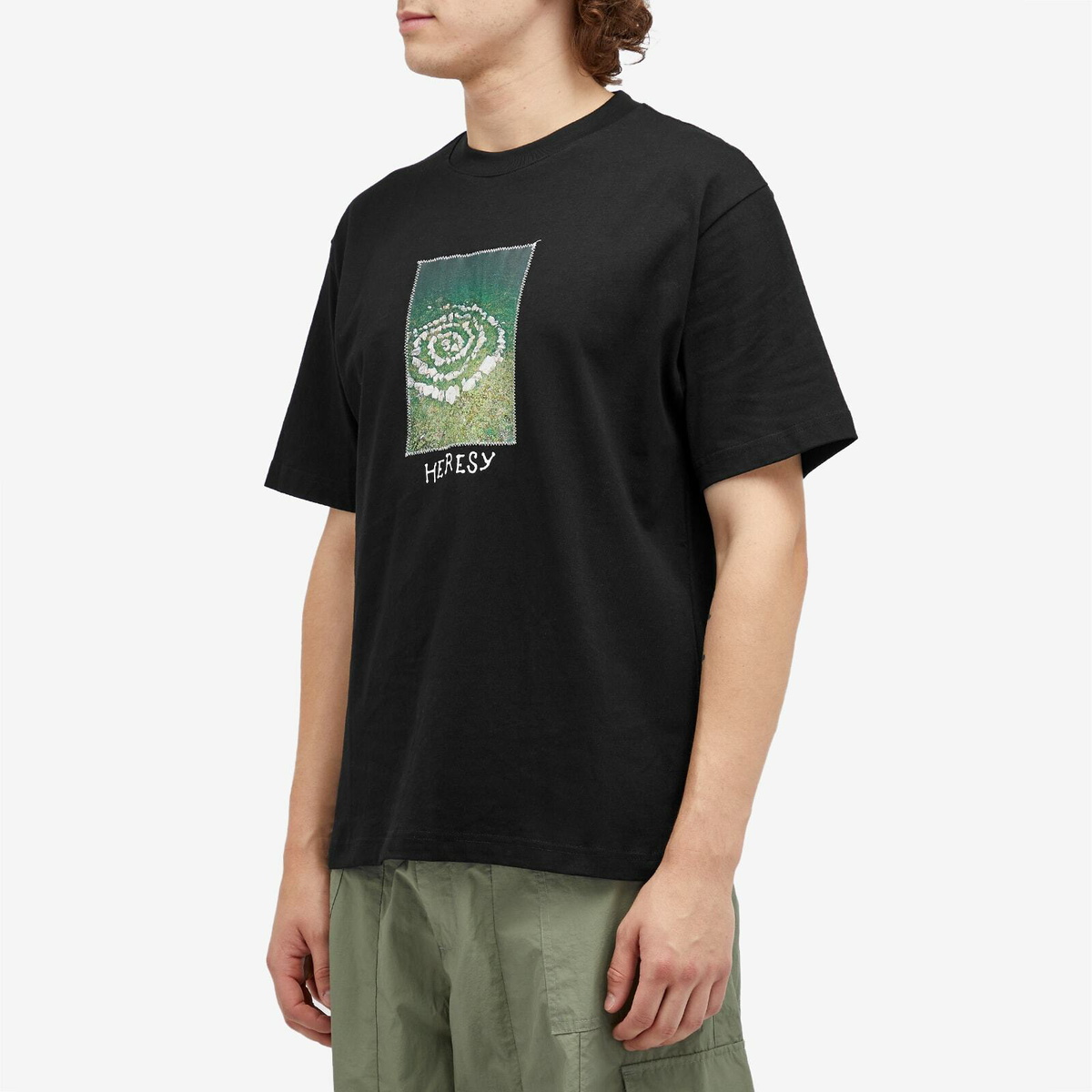 Heresy Men's Spiral T-Shirt in Black Heresy