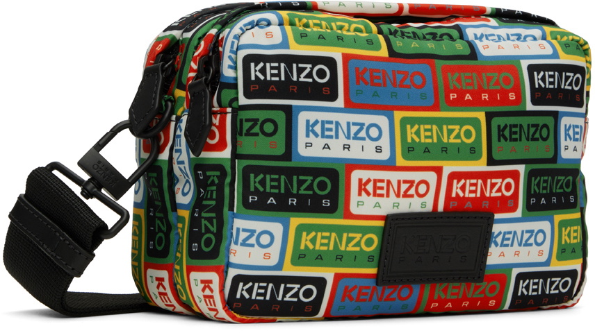 Kenzo Multicolor Kenzo Paris Logo Messenger Bag Kenzo