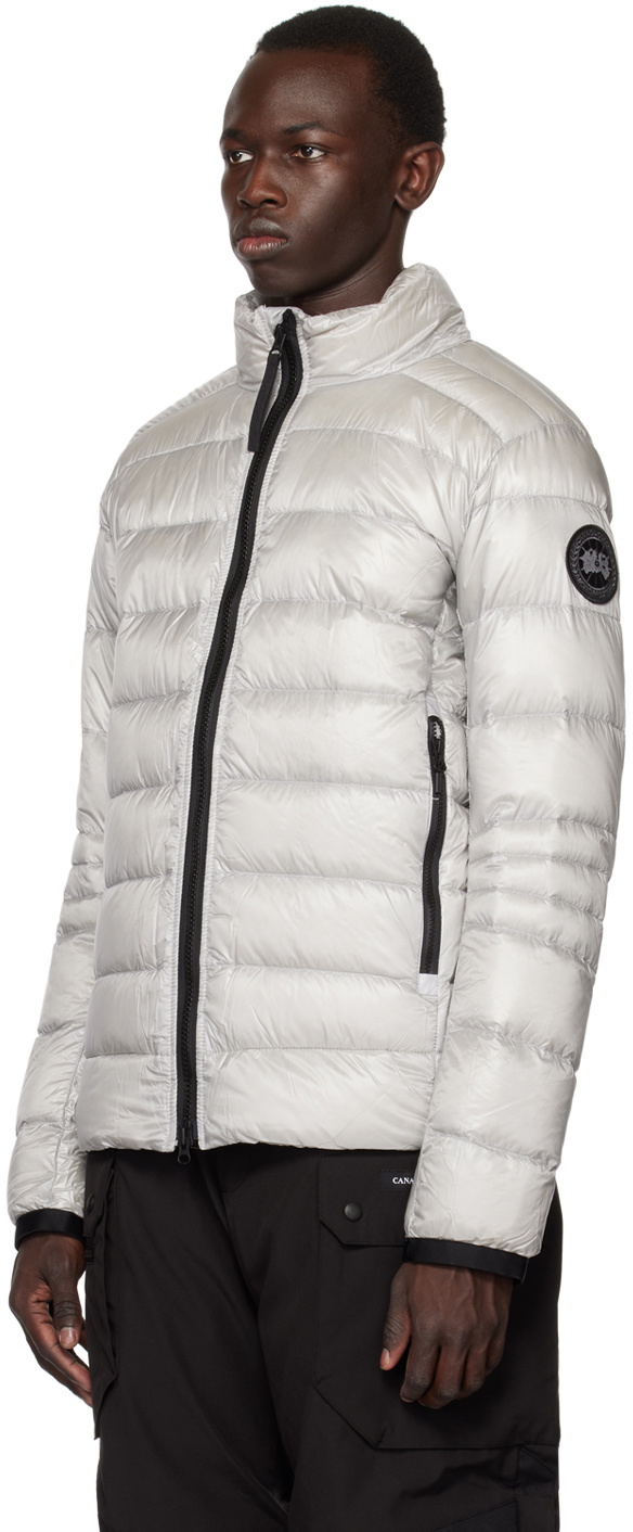 Canada Goose Silver Black Label Crofton Down Jacket Canada Goose