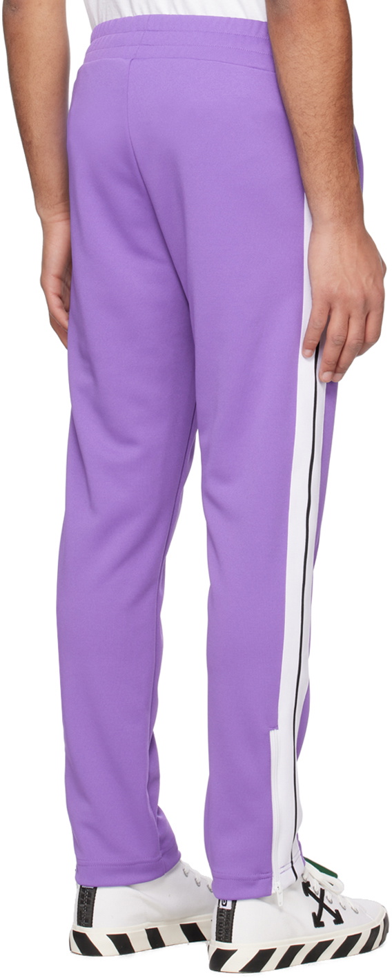 Palm Angels Purple Slim Track Pants Palm Angels