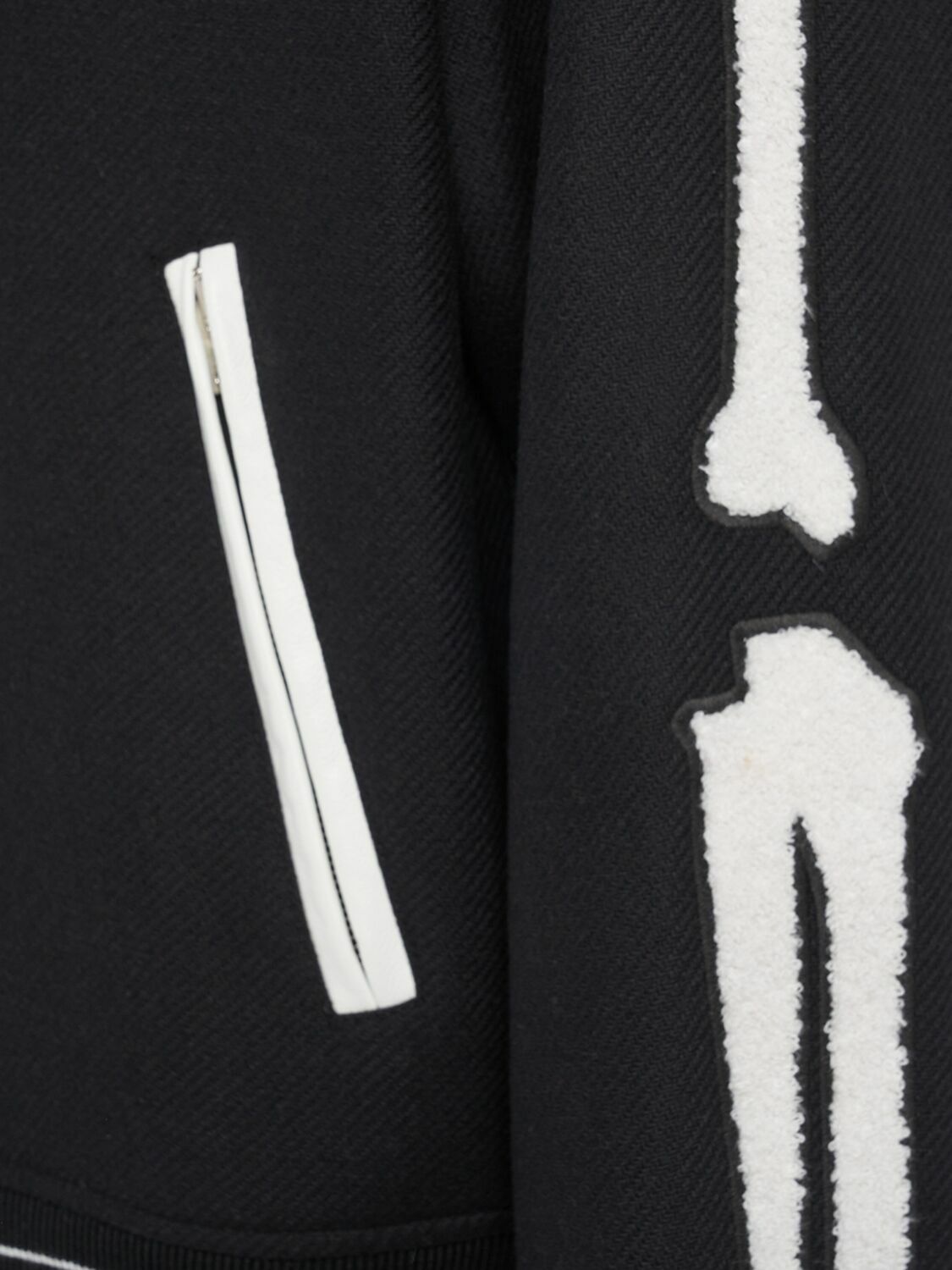 AMIRI Bones Varsity Wool Jacket Amiri