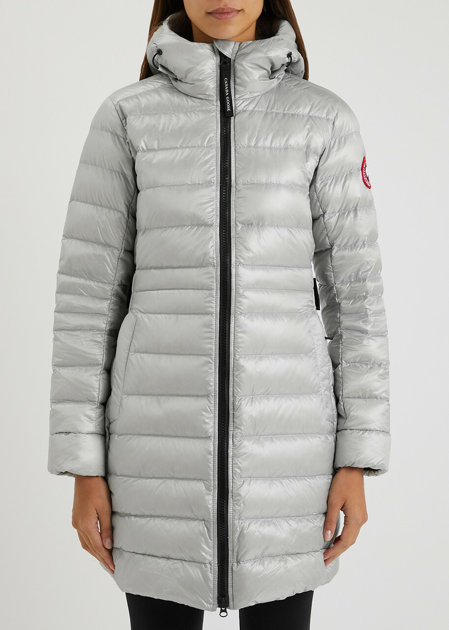 Canada Goose Cypress Grey Quilted Shell Jacket, Coat, Light Grey Canada ...