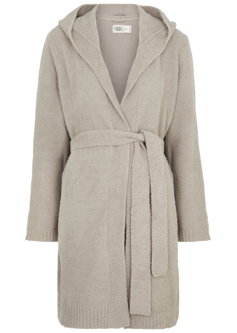 Ugg Amari Fleece Robe Grey Ugg