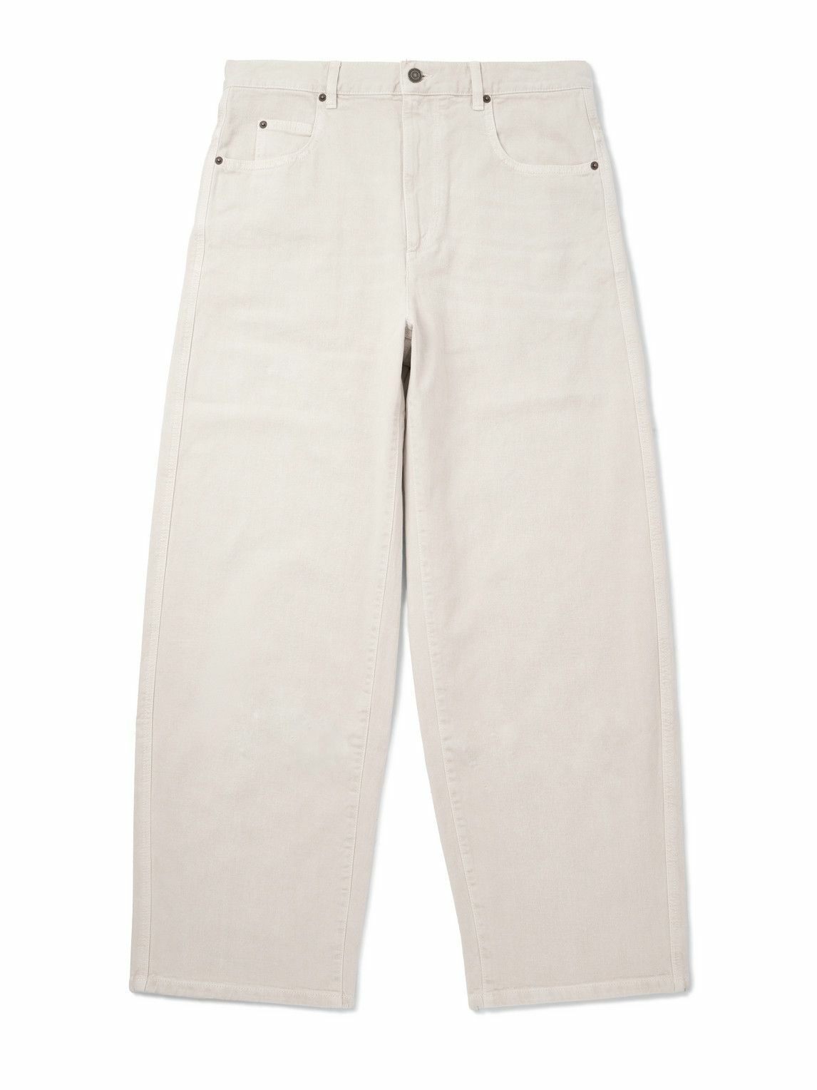 Marant - Jameson Wide-Leg Jeans - Neutrals Isabel Marant