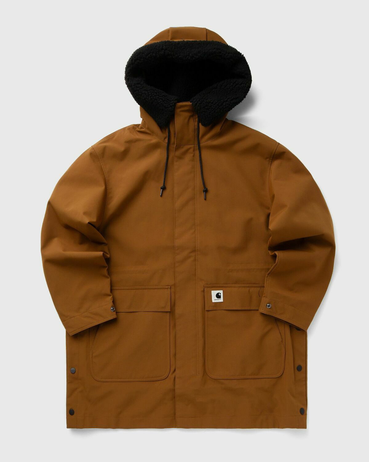 Carhartt WIP Clarton Parka Brown Women Carhartt WIP