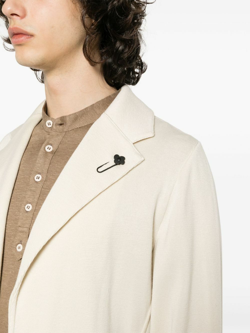 LARDINI - Jacket With Logo Lardini