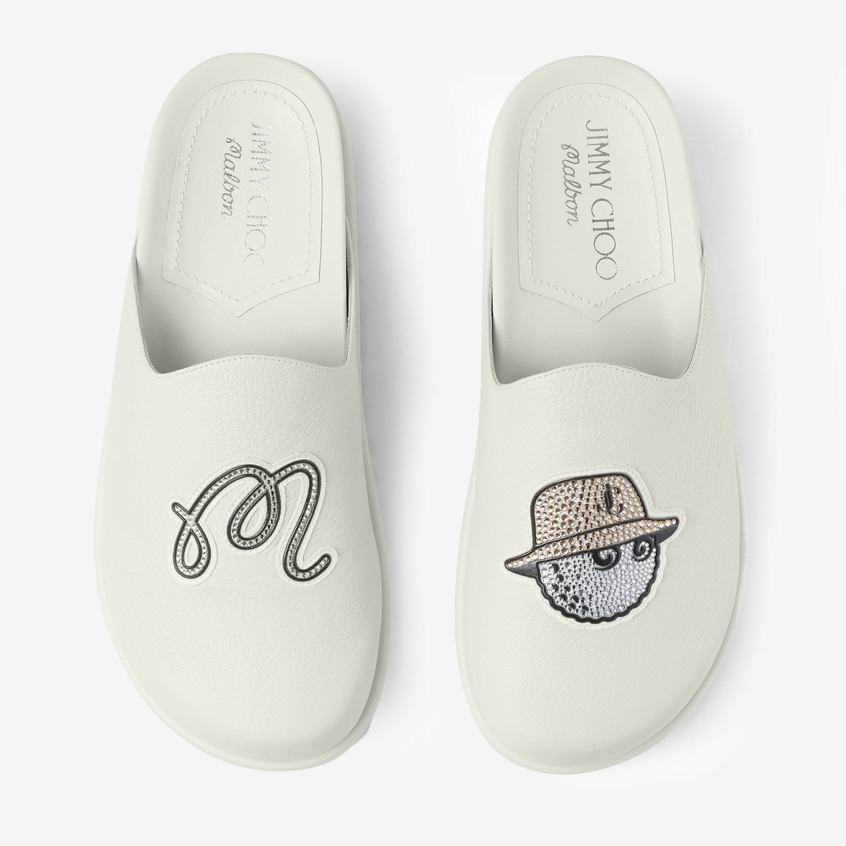 Jimmy Choo Jimmy Choo / Malbon Leather Mule/F Slide Jimmy Choo