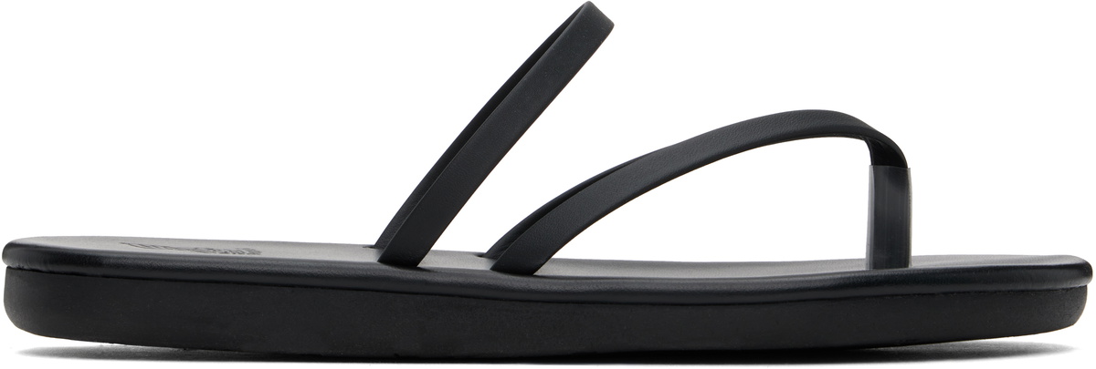 Ancient Greek Sandals Black Myla Flip-Flops Ancient Greek Sandals