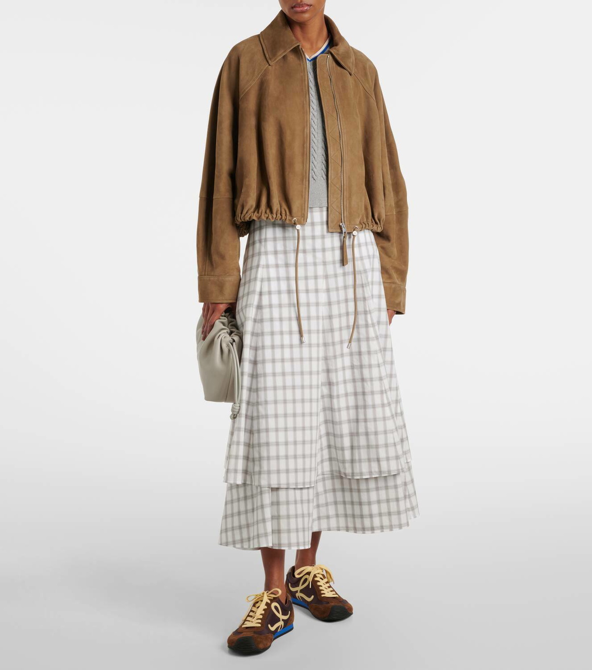 Loewe Suede bomber jacket Loewe