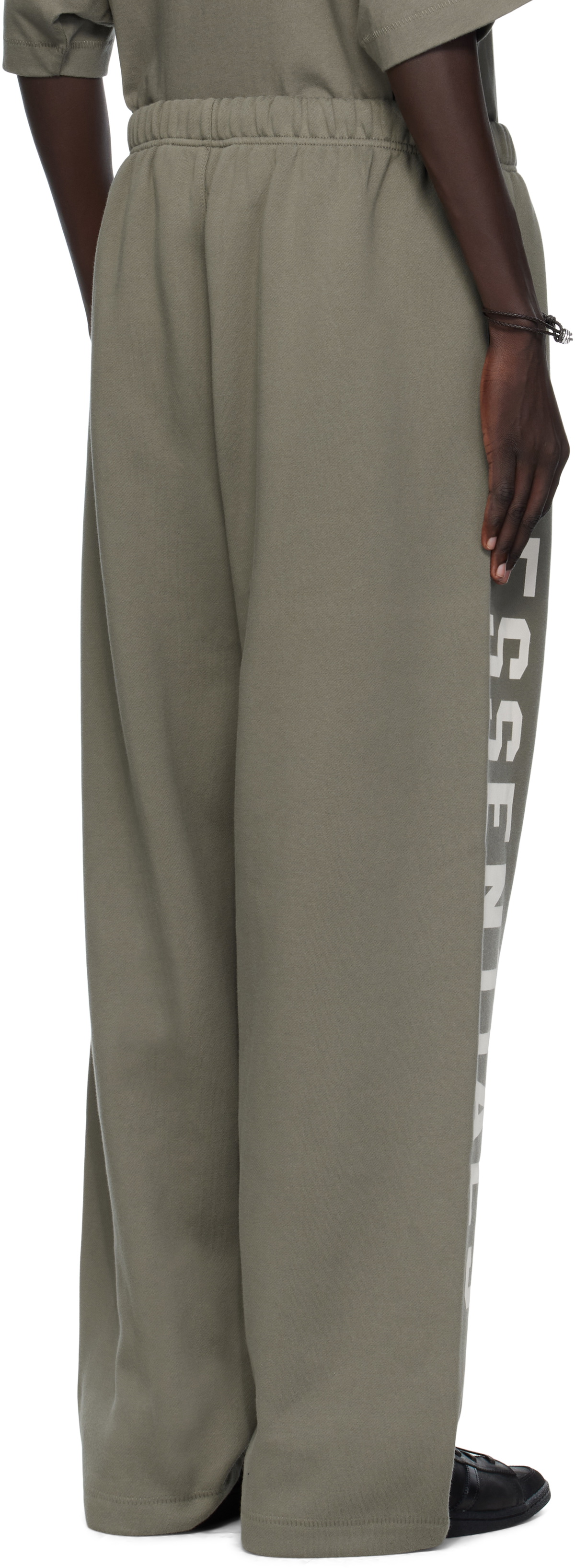 Fear of God ESSENTIALS Gray Lounge Fleece Sweatpants Fear Of God Essentials