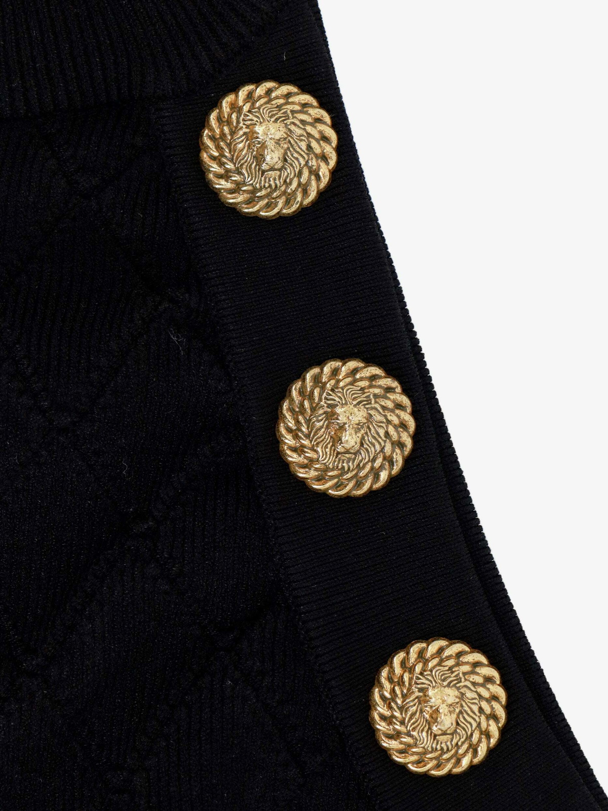 Balmain Top Black Womens Balmain