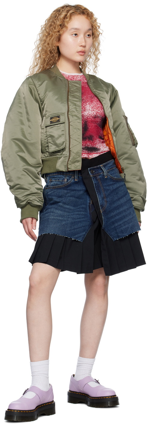 Dr. Martens Purple Addina Flower Oxfords Dr. Martens