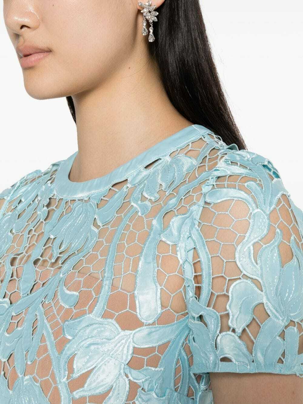 SELF PORTRAIT - Lace Midi Dress Self-Portrait