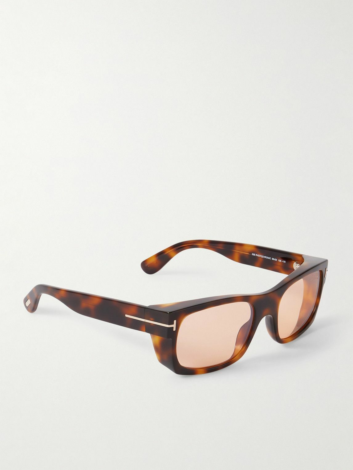 TOM FORD - Juan Square-Frame Tortoiseshell Acetate Sunglasses TOM FORD