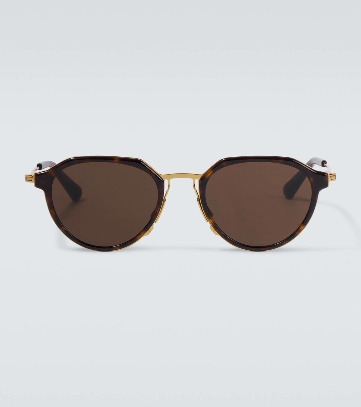 Bottega Veneta Panthos round sunglasses Bottega Veneta