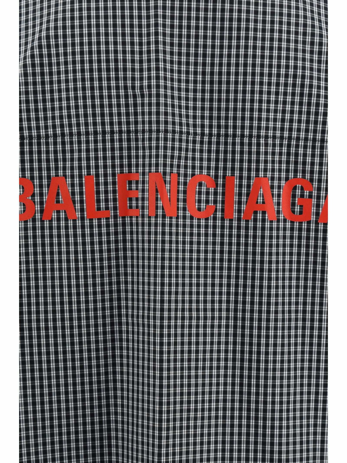 Balenciaga Check Print Shirt Balenciaga
