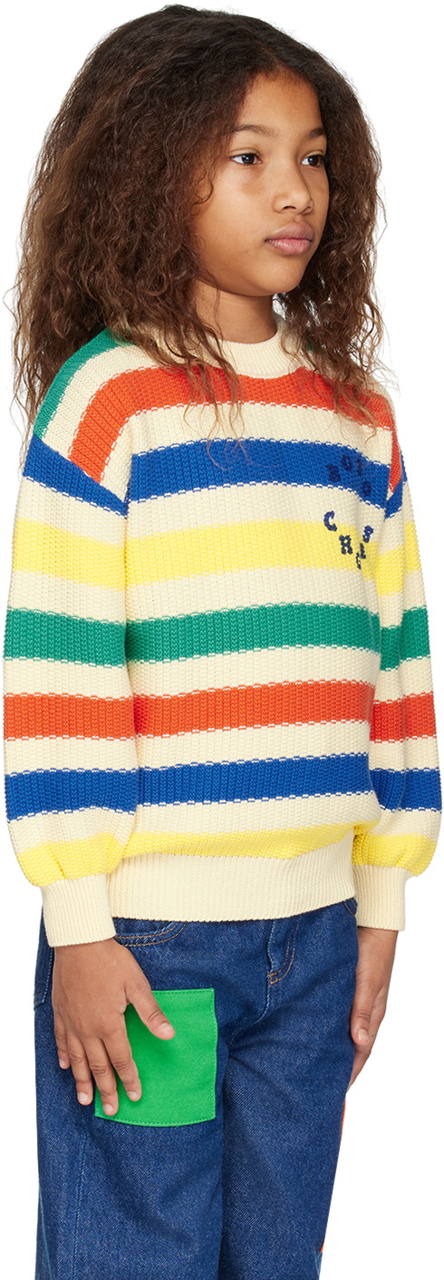 Bobo Choses Kids Multicolor Striped Sweater Bobo Choses
