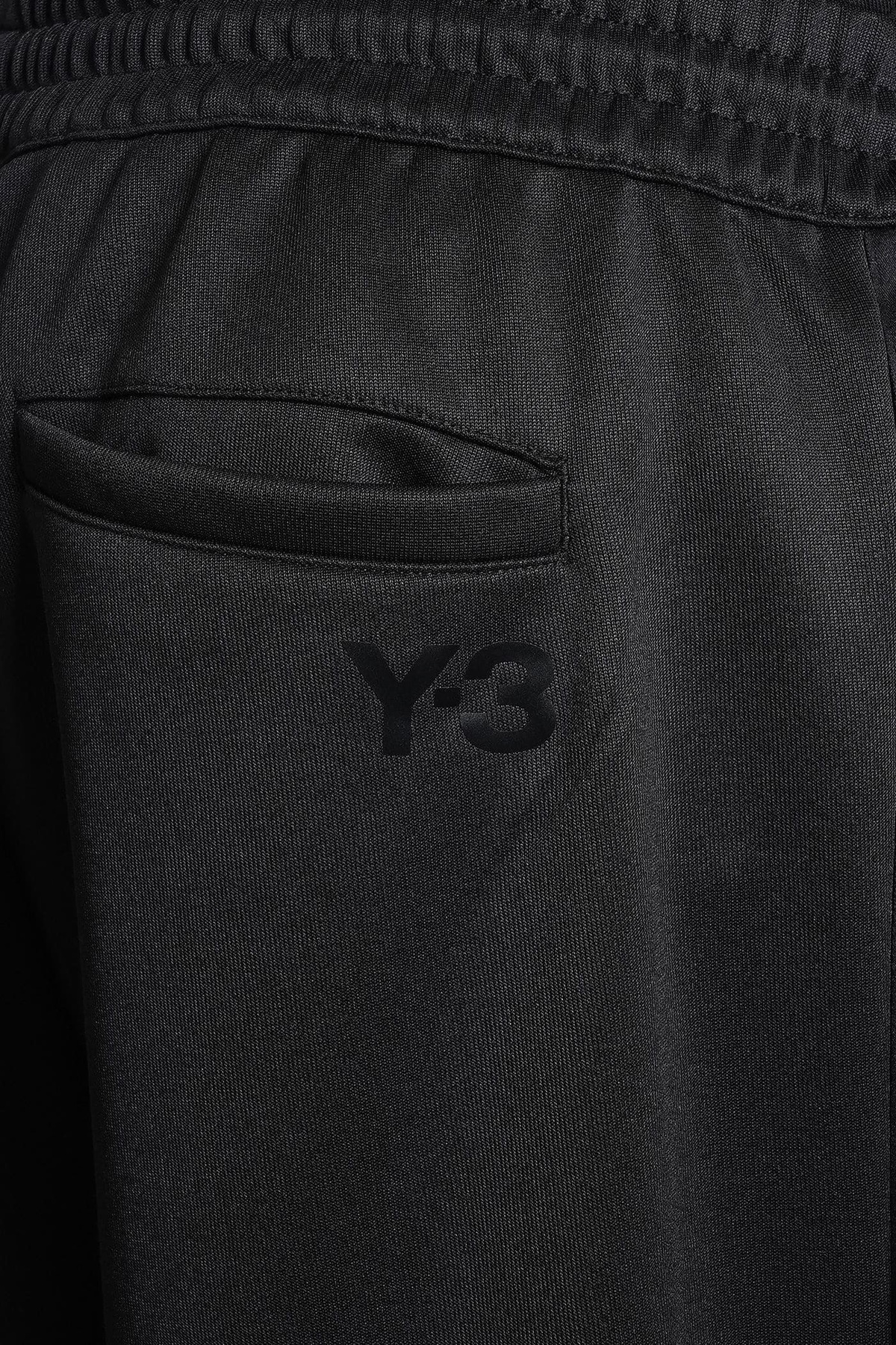 Y-3 Pants In Black Polyester Y-3
