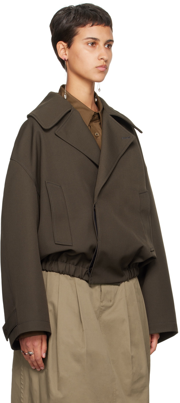 LEMAIRE Brown Short Jacket Lemaire