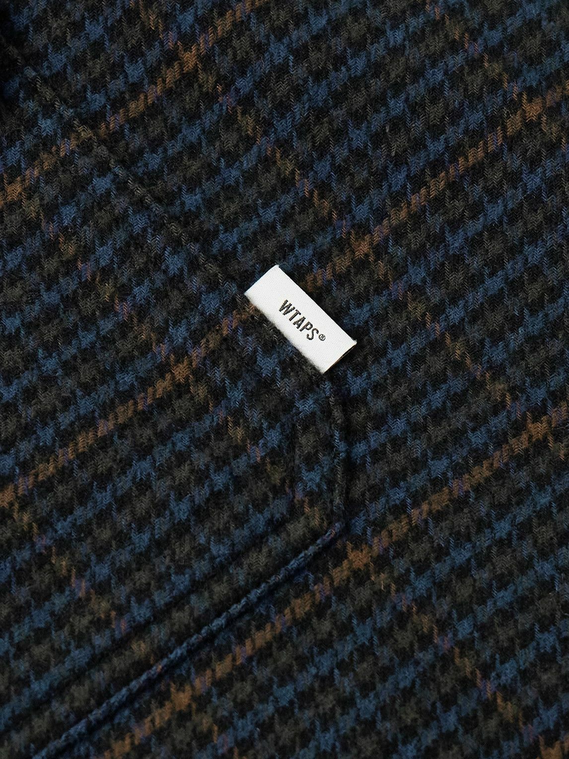 WTAPS - Checked Cotton-Flannel Shirt - Blue WTAPS