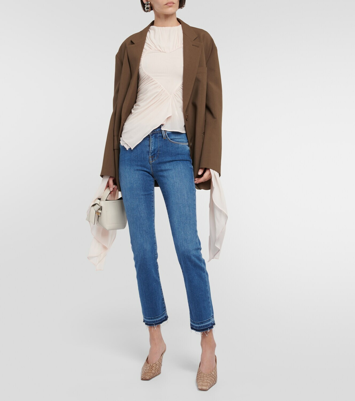 Frame Le High high-rise straight jeans Frame Denim