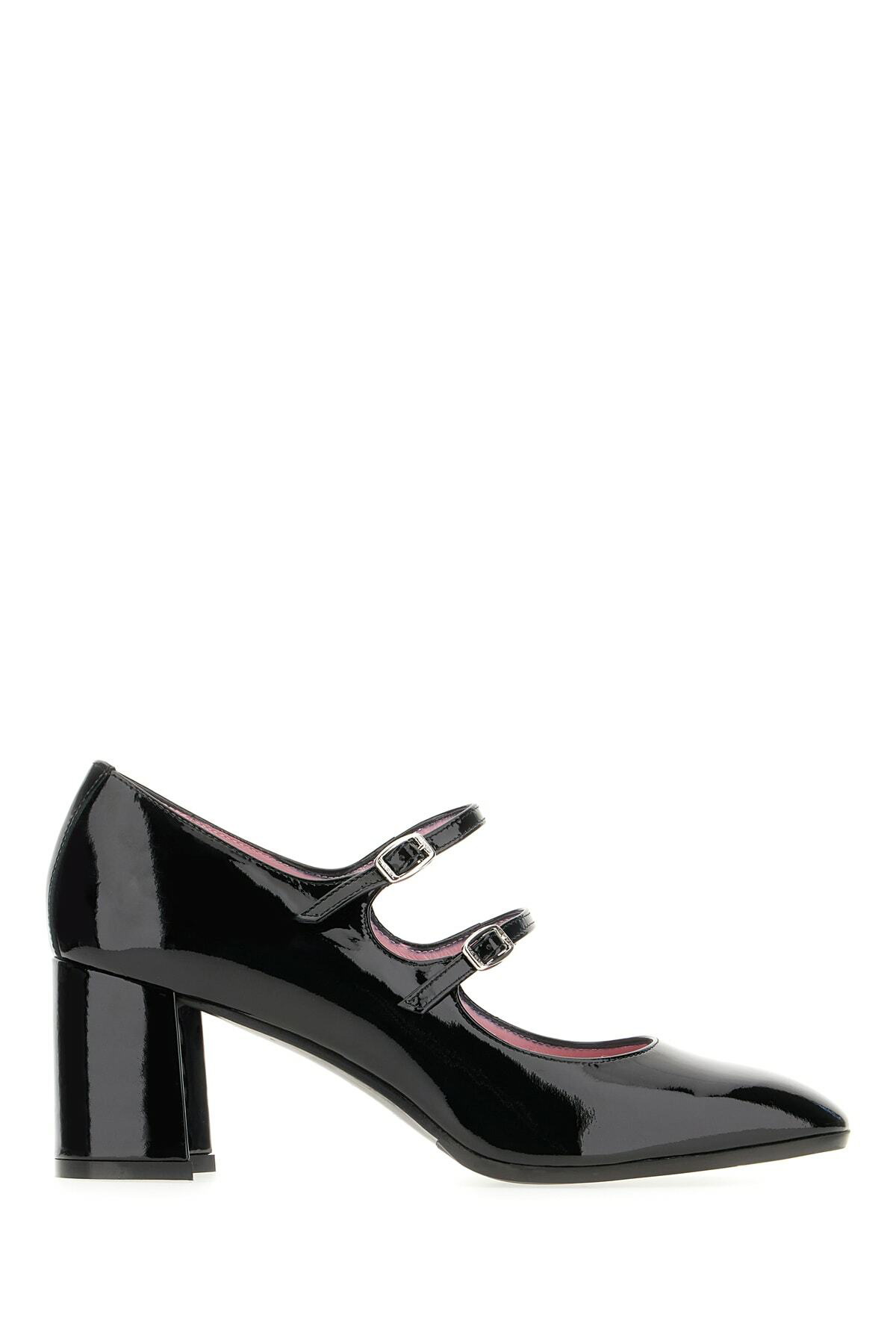 Carel Black Leather Alice Pumps Carel Paris