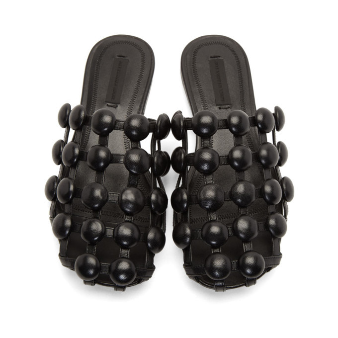 Alexander Wang Black Amelia Slides Alexander Wang