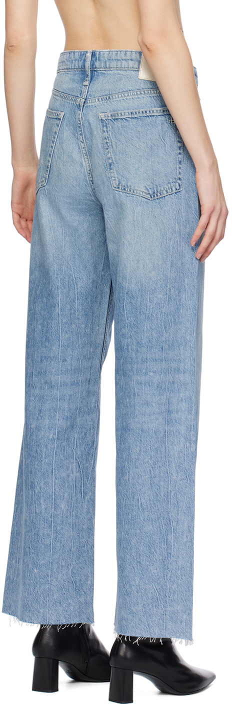 rag & bone Blue Featherweight Logan Jeans Rag and Bone