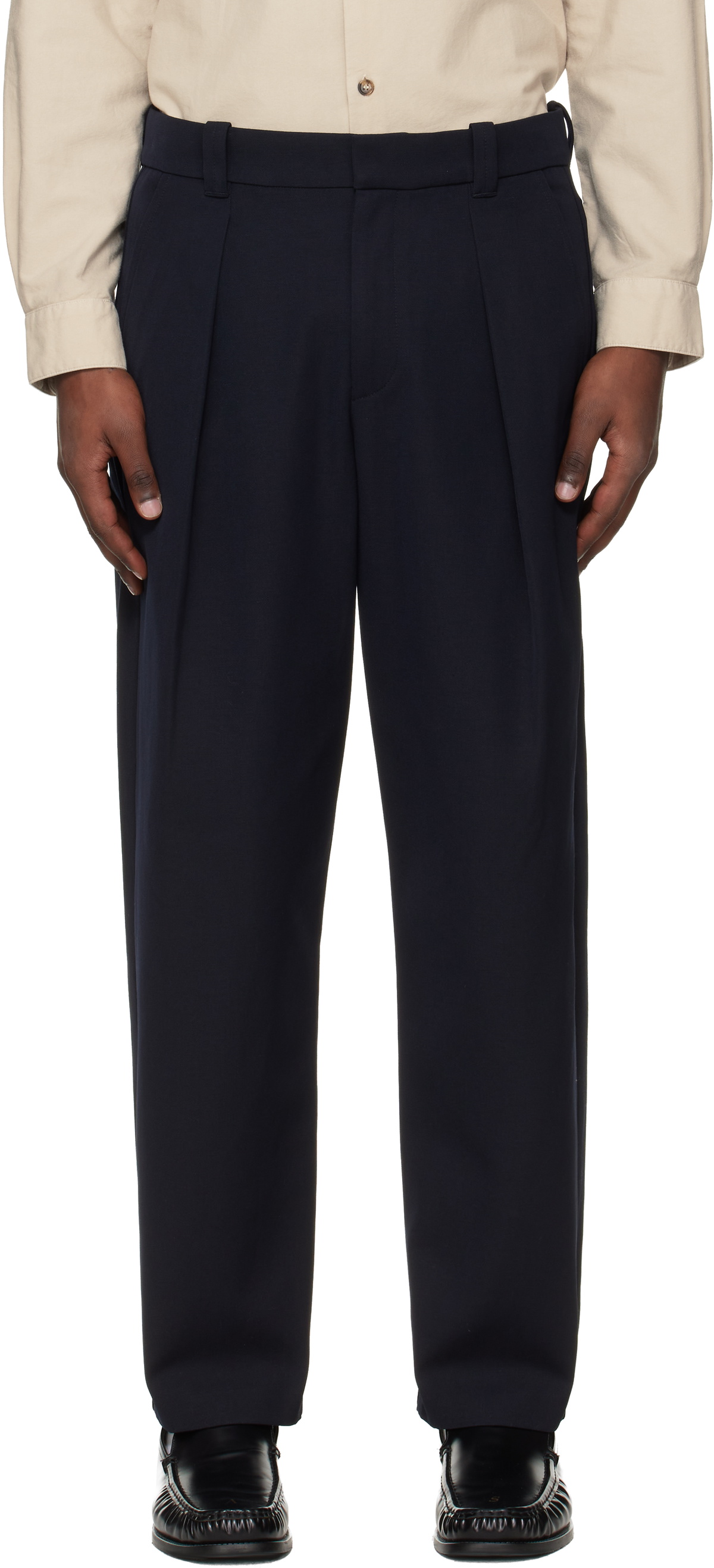 A.P.C. Navy Renato Trousers A.P.C.