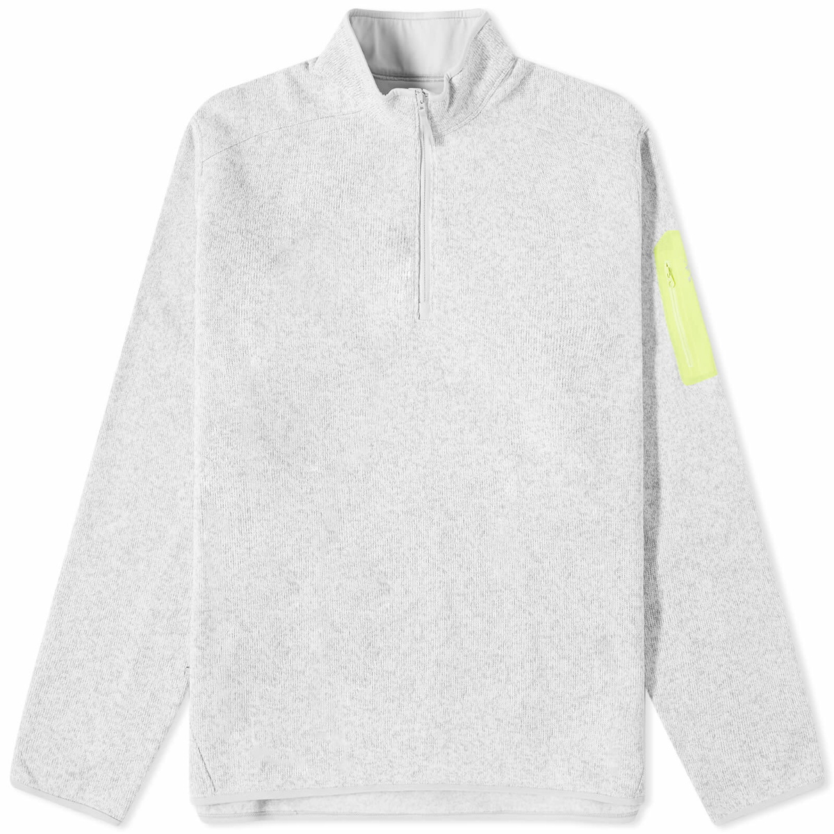 Arc'teryx Men's Covert 1/2 Zip M in Atmos Heather/Sprint Arc'teryx