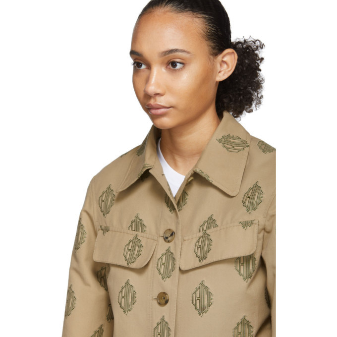 Chloe Tan Monogram Jacket Chloe