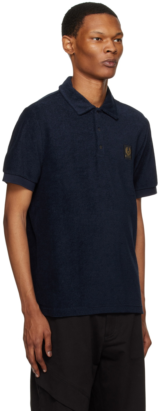Belstaff Navy Tether Polo Belstaff