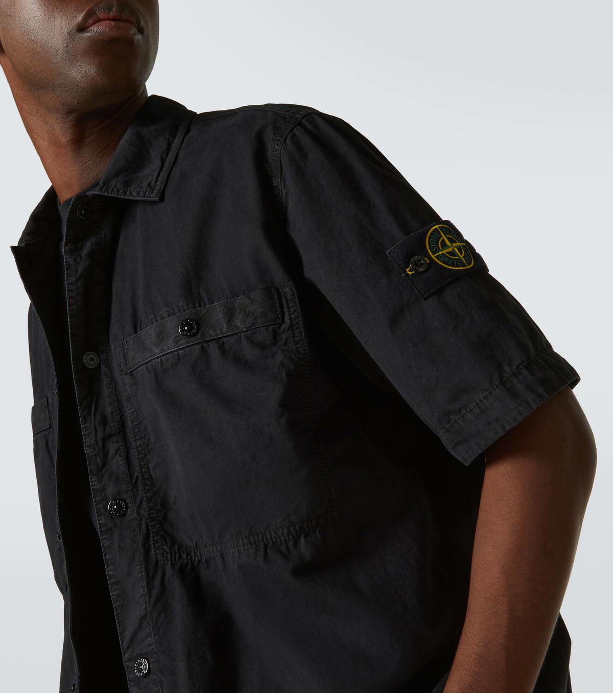 Stone Island Compass cotton shirt Stone Island