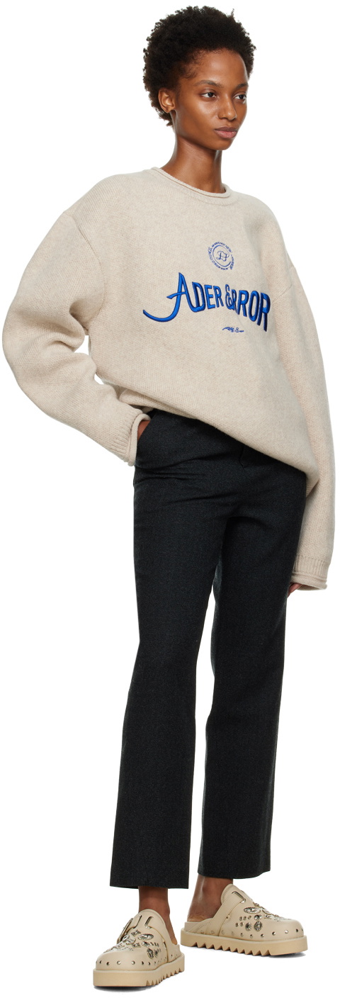 ADER error Beige Verif Sweater ADER error
