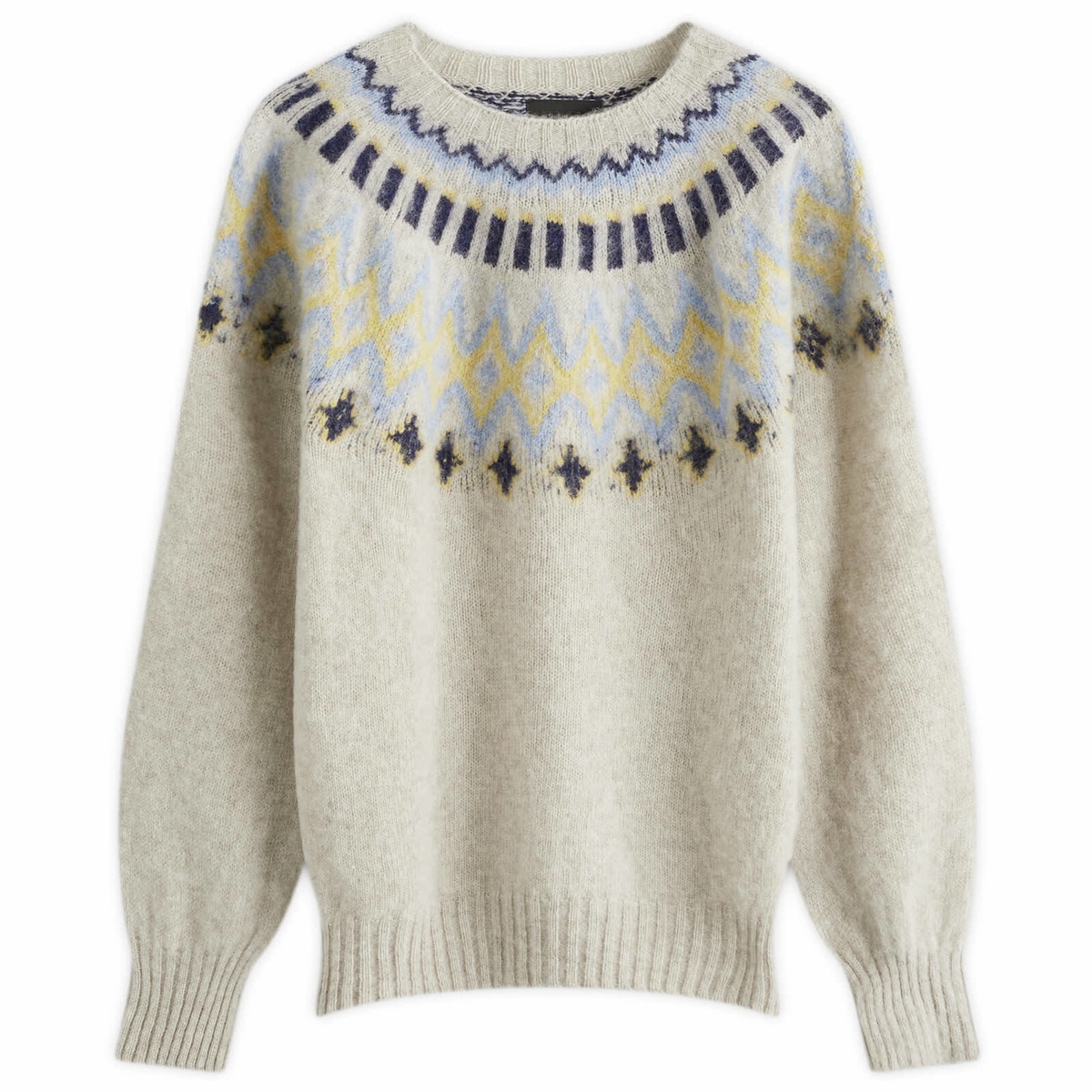 Howlin by Morrison Men's Howlin' Future Fantasy Fair Isle Crew Knit in ...