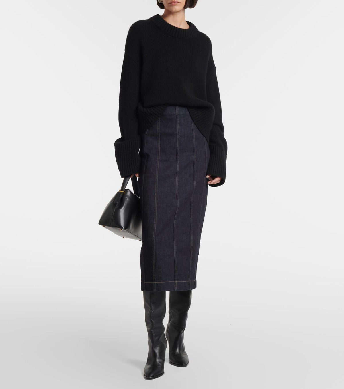 Veronica Beard Fiona denim maxi skirt Veronica Beard