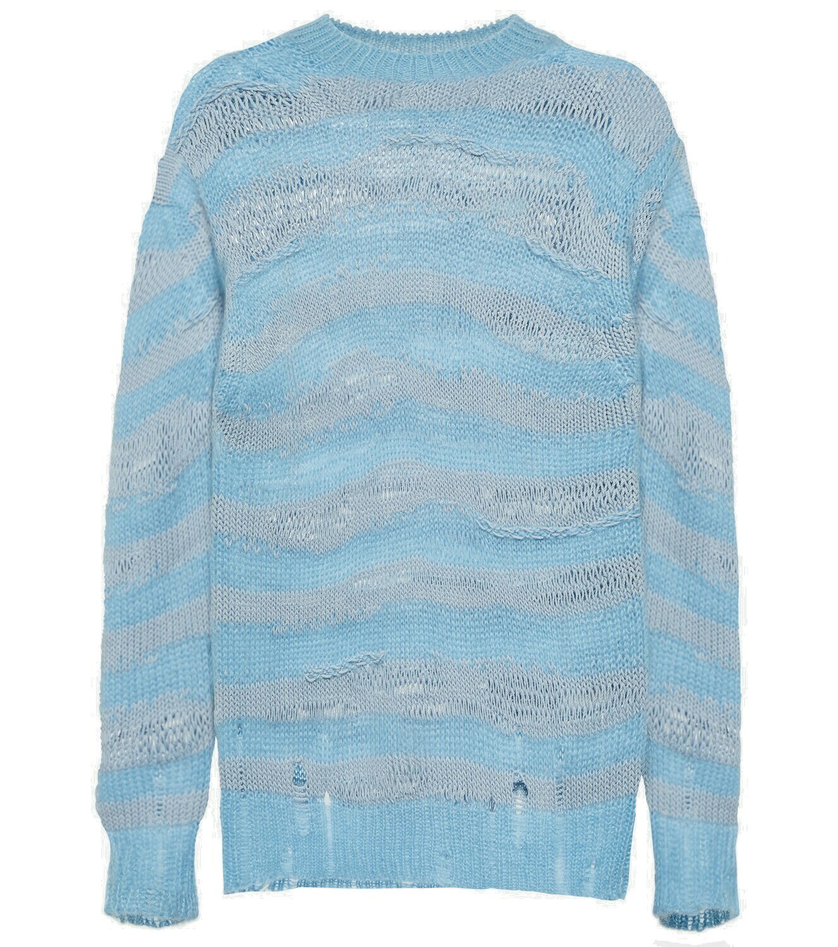 Acne Studios Distressed striped sweater Acne Studios