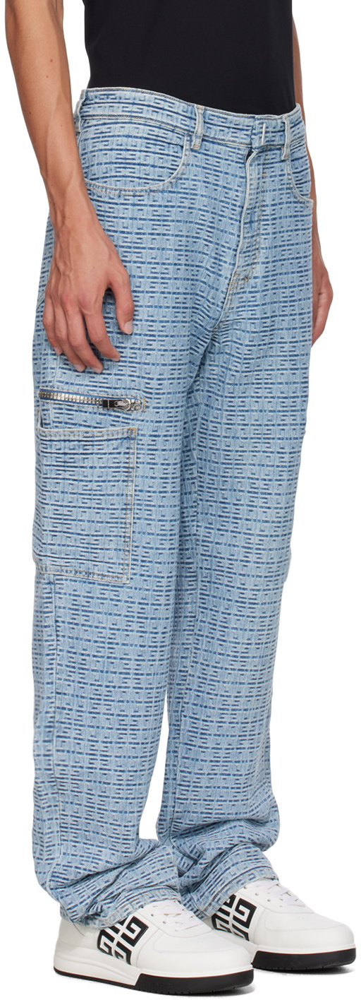 Givenchy Blue 4G Jeans Givenchy
