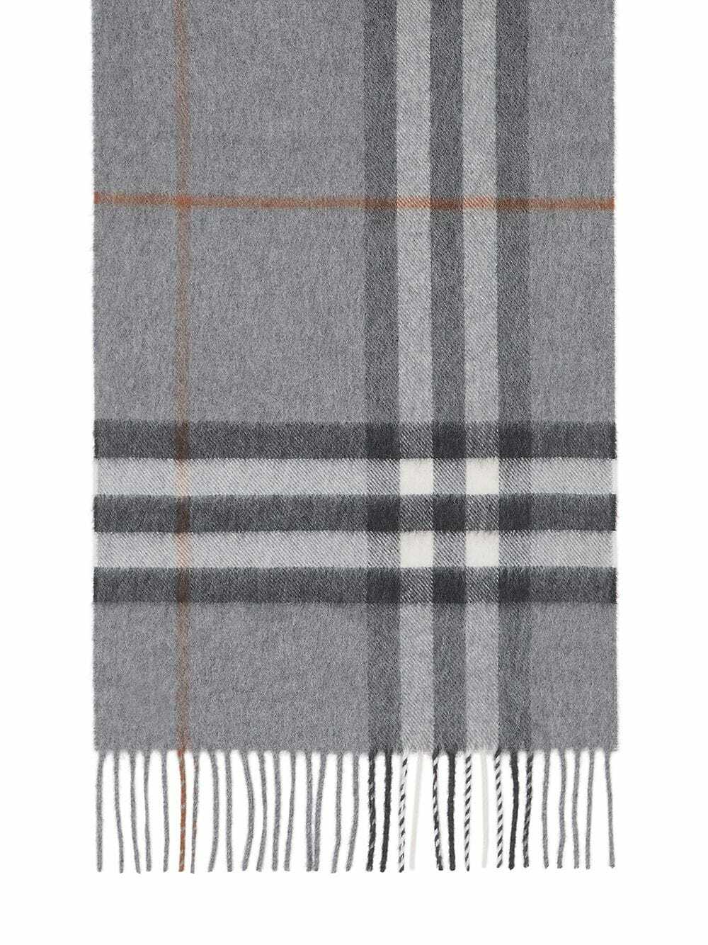 BURBERRY - Giant Check Cashmere Scarf Burberry