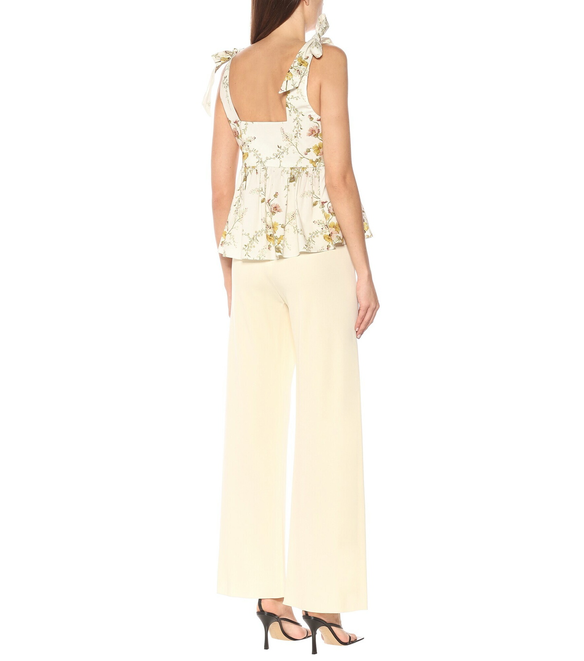Brock Collection - Ribes floral cotton-poplin top Brock Collection