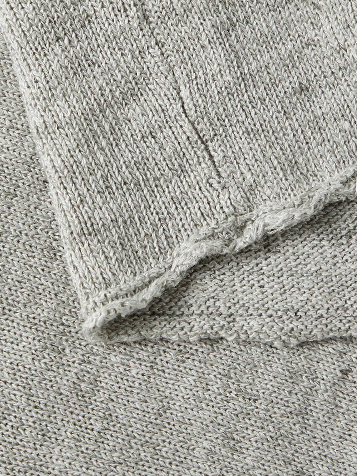Inis Meáin - Donegal Linen Sweater - Gray Inis Meáin