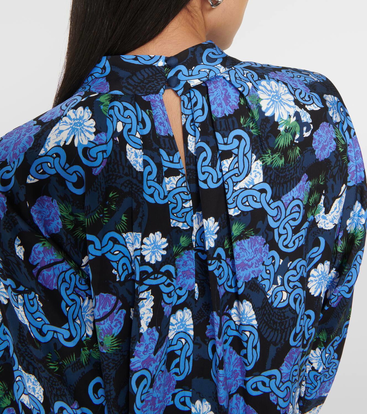 Diane von Furstenberg Silka printed satin minidress Diane von Furstenberg