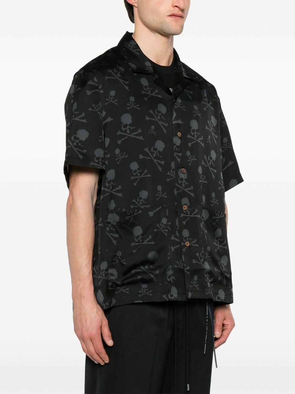 Mastermind Japan Skull Silk Shirt mastermind JAPAN