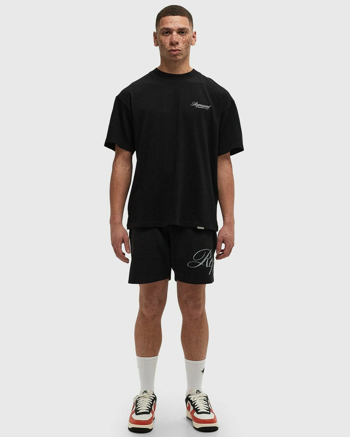 Represent REPRESENT OWNERS CLUB SCRIPT T-SHIRT Black Mens Shortsleefe ...