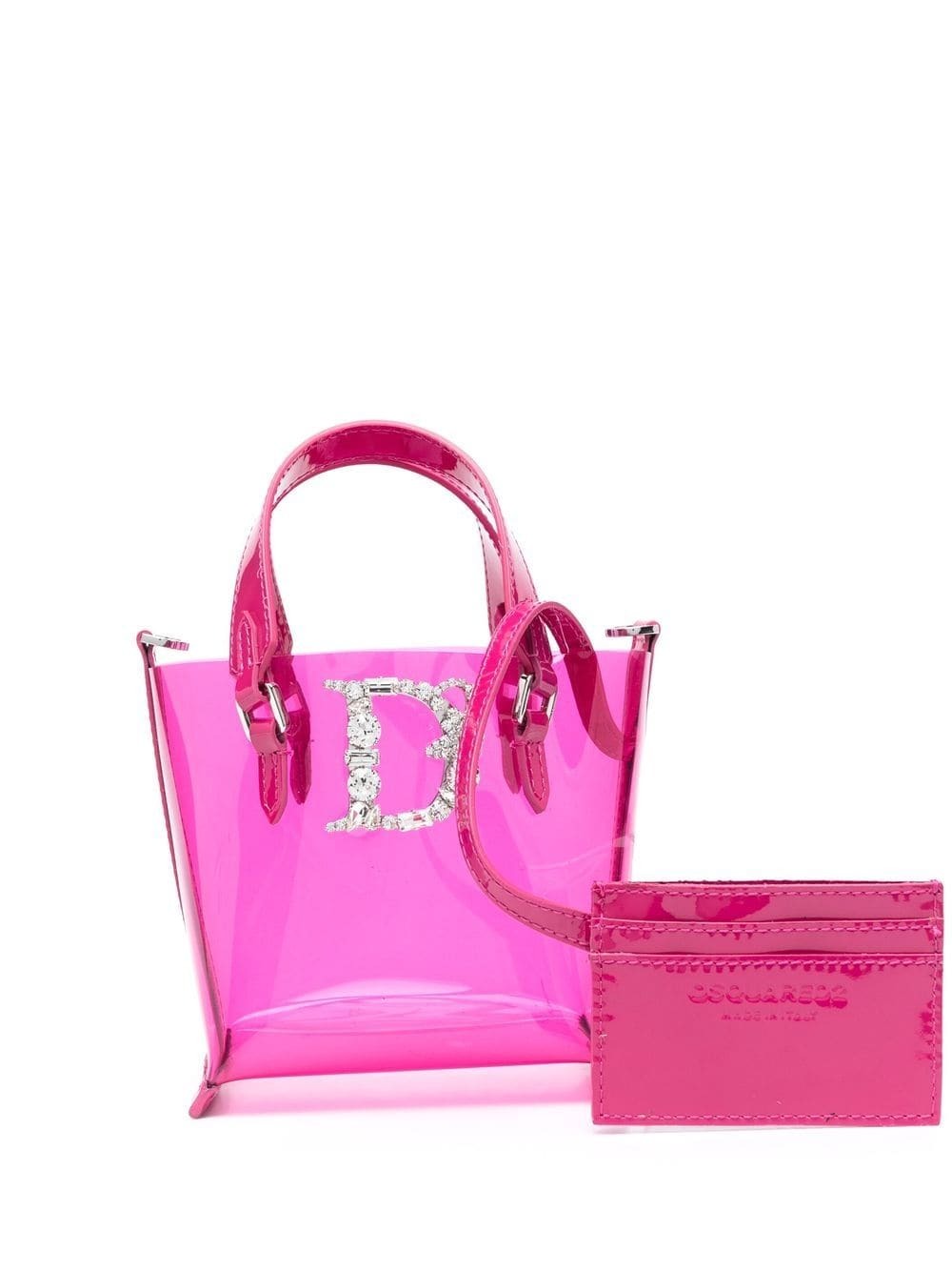 DSQUARED2 - Logo Pvc Shopping Bag Dsquared2