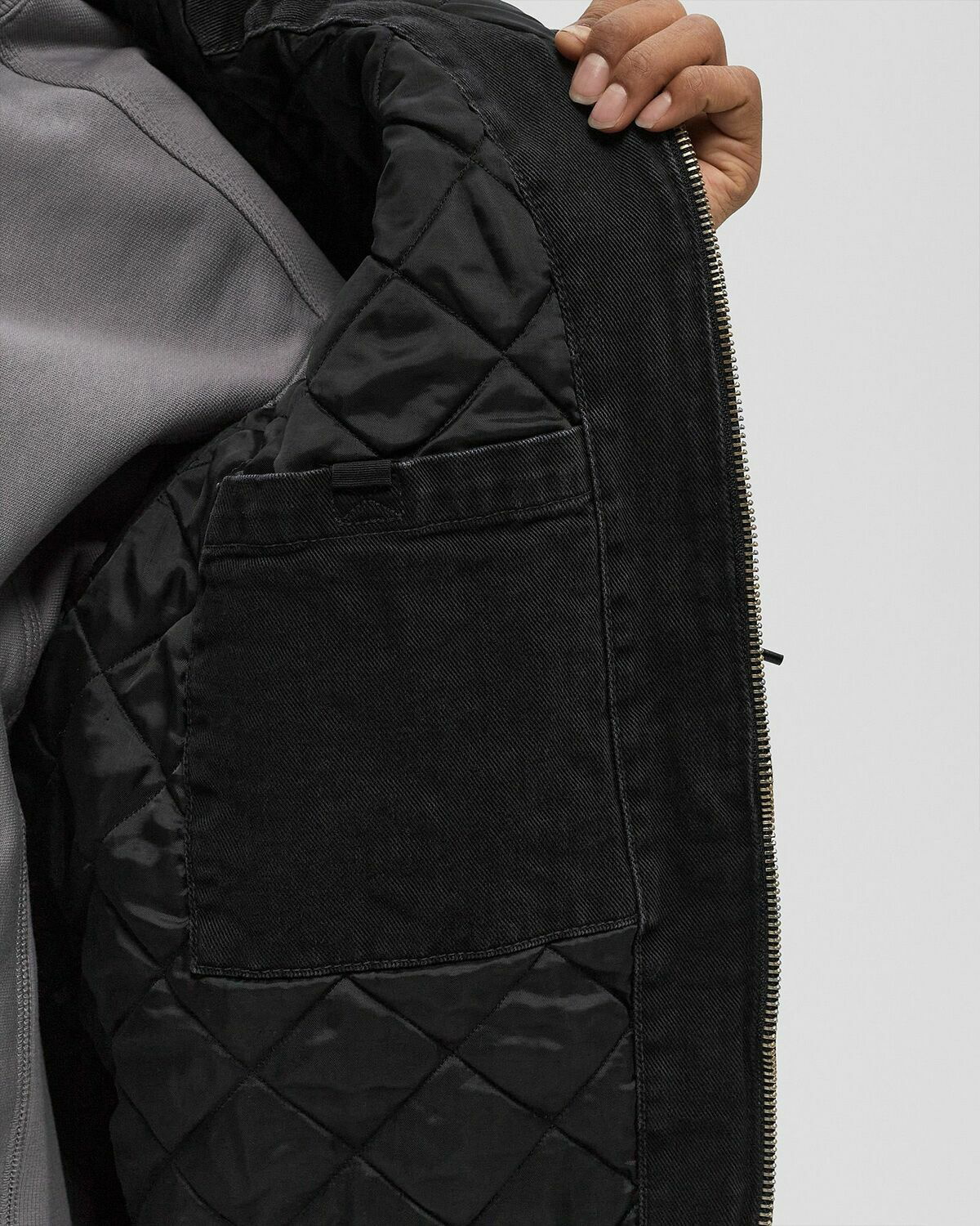 Carhartt WIP OG Active Rivet Jacket Black Mens Bomber Jackets/Denim ...