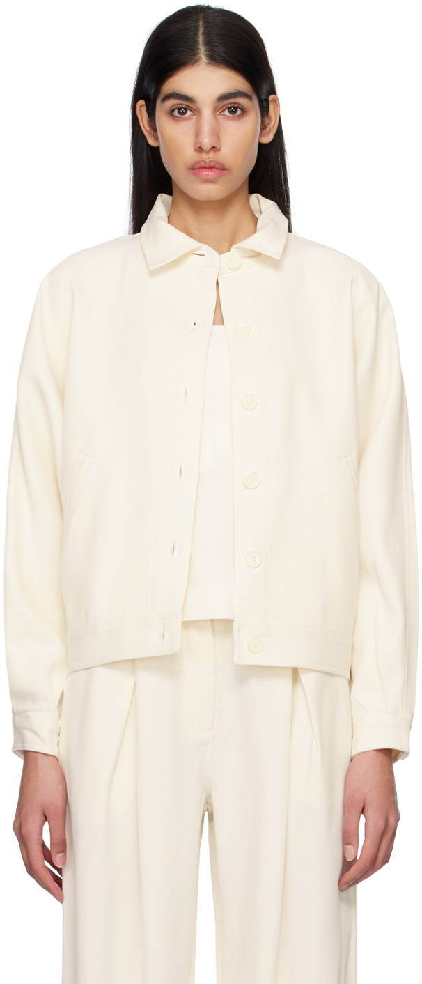 CO White Curved Armhole Jacket CO
