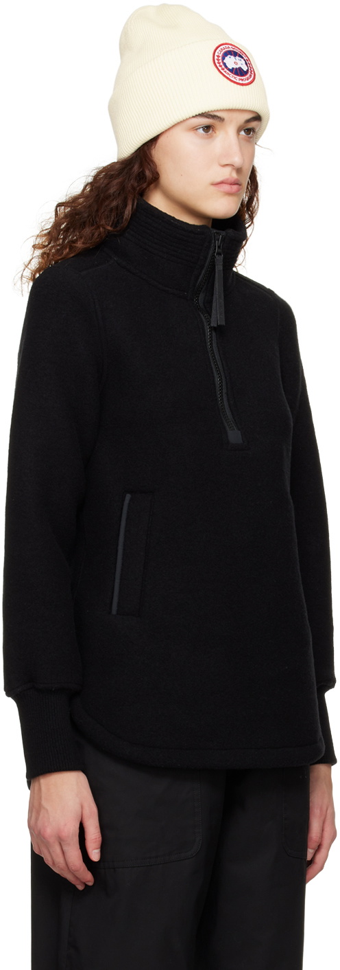 Canada Goose Black HUMANATURE Severn Track Jacket Canada Goose